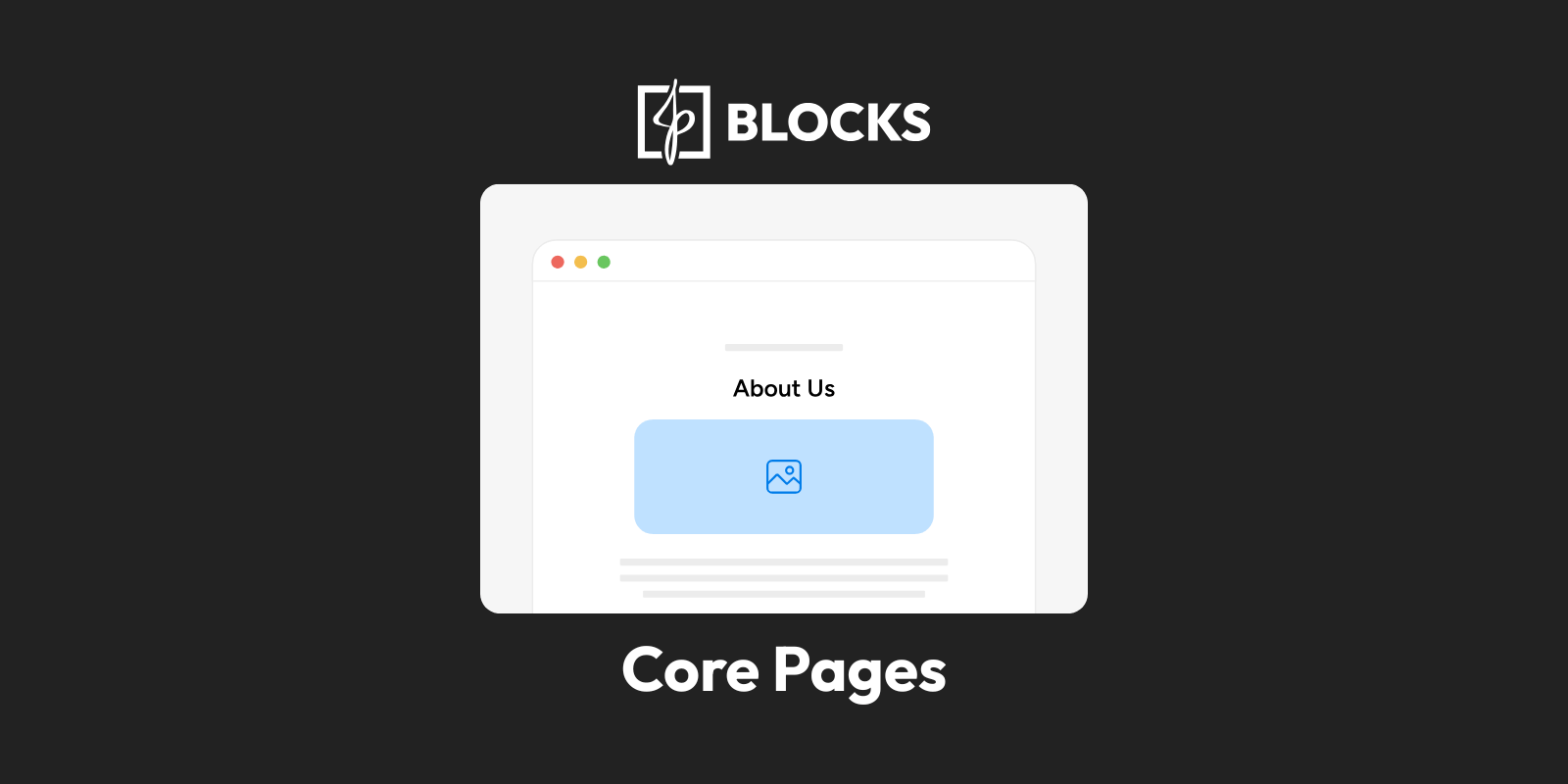 Core Pages - JP Blocks