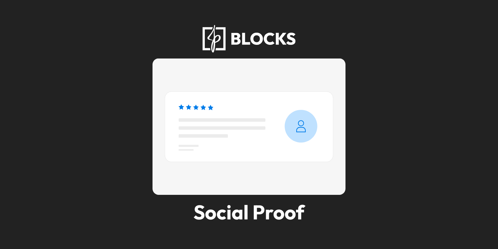 Social Proof Block - JP Blocks